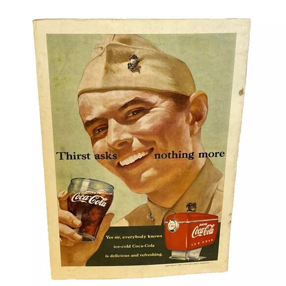 Coca Cola | Office | 951 Coke Coca Cola Soda Original Magazine Ad ...